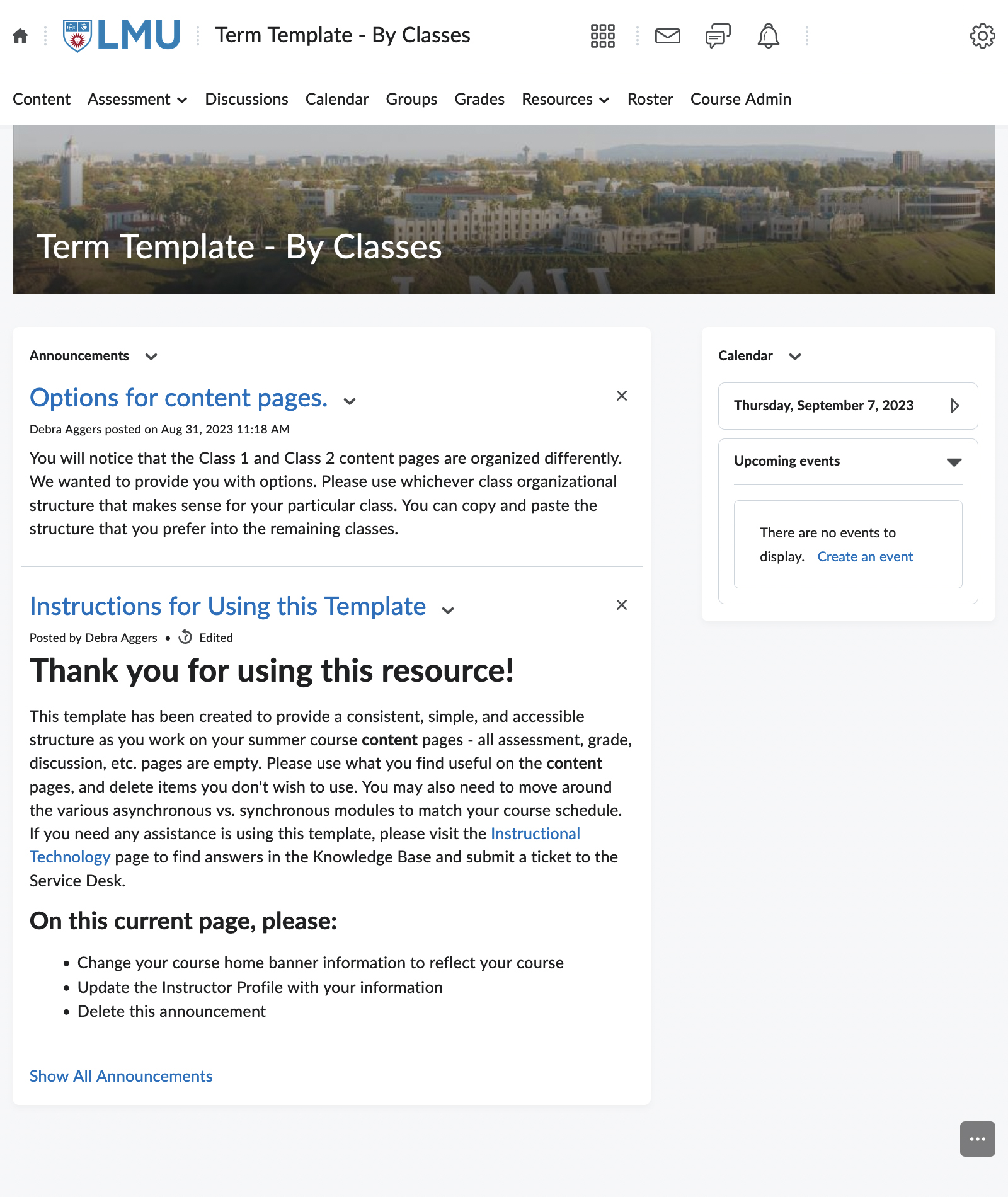 Term Template for Faculty - Loyola Marymount University